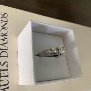samuel diamonds | Jewelry | White Gold Diamond Ring | Poshmark